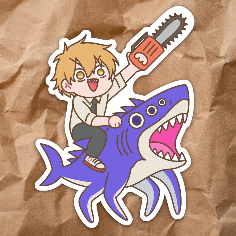 Chainsaw Man - Denji Shark Devil - Reze Arc - Shark Devil | Anime Movie ...