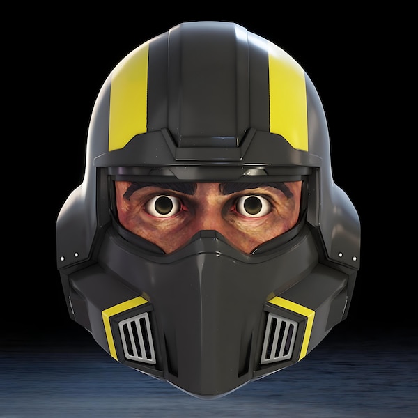 Helldivers Helmet - Etsy