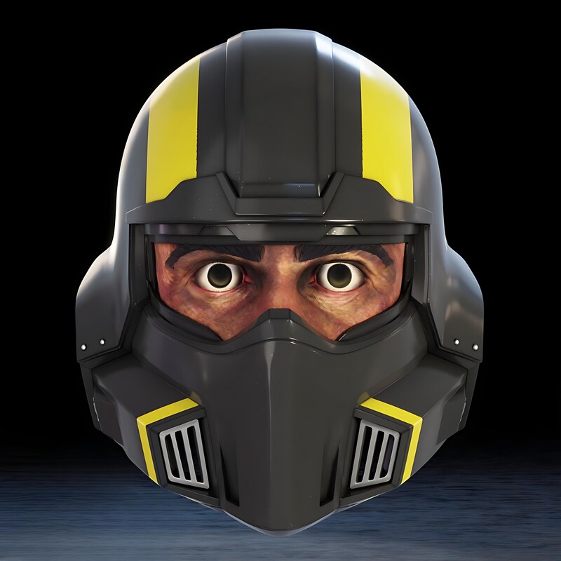 Helldivers Helmet - Etsy