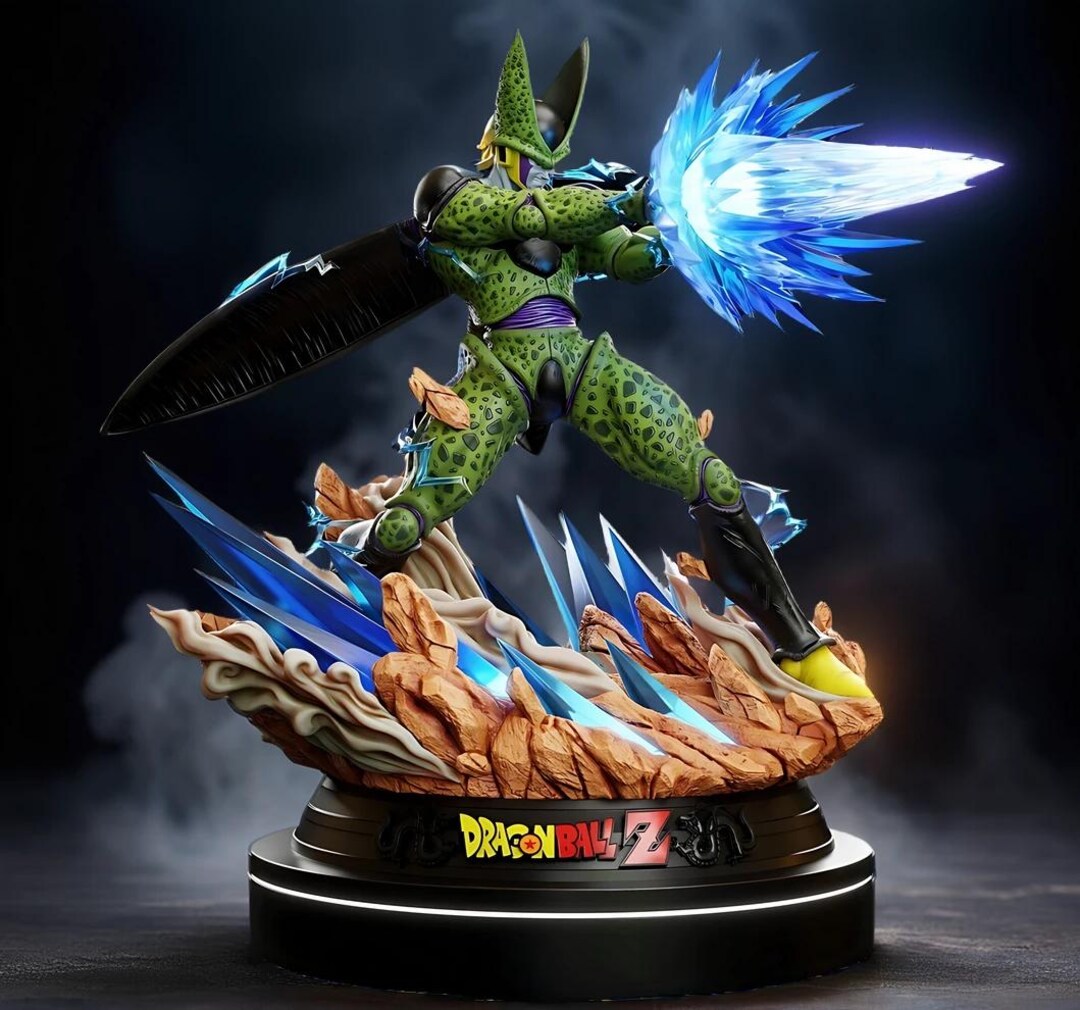 Perfect Bio Cell Statue | Anime Creature STL | 3D Print Collectible ...