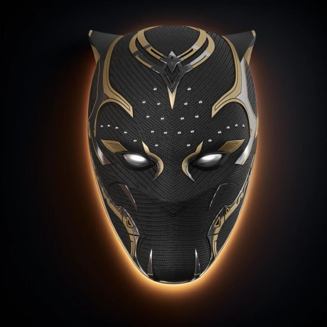 Wakandan Queen Mask | Futuristic Tribal Armor STL | Cosplay 3D Print ...