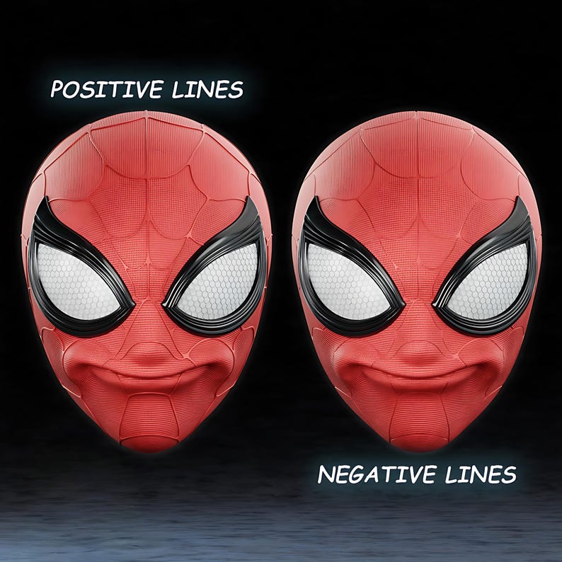 Derpy Spider-man Mask STL | Cosplay Helmet | 3D Print File - Etsy