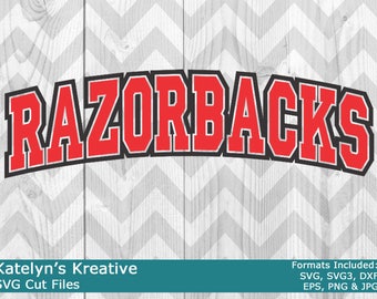 Razorback svg | Etsy