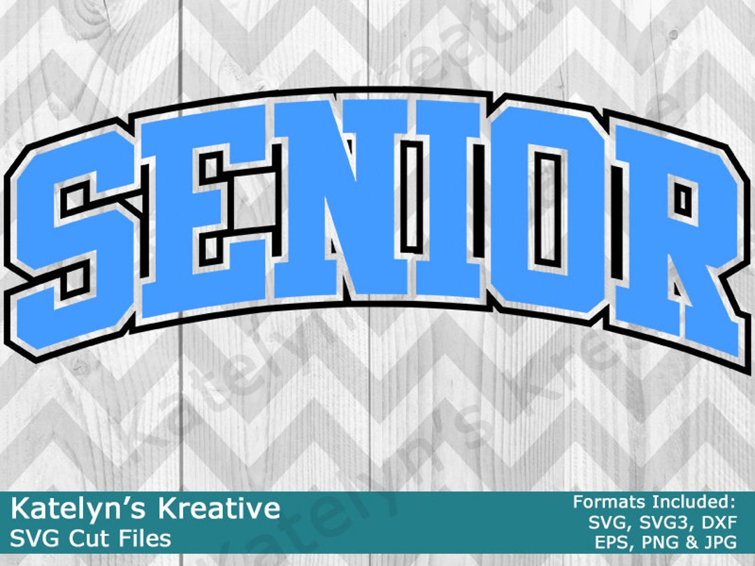 Senior Arched SVG Files - Etsy