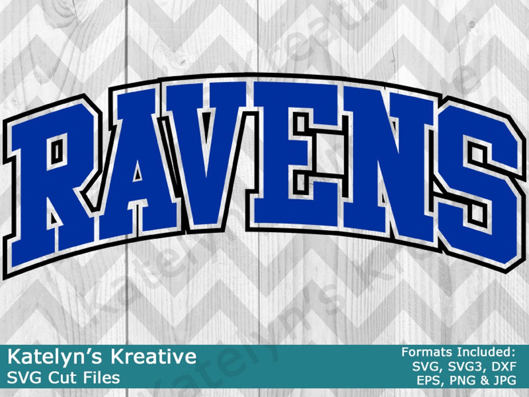 Ravens Arched SVG Files - Etsy