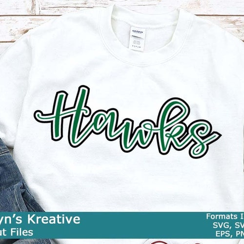 Hawks Script SVG Files 2022 Series - Etsy