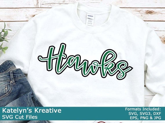Hawks Script SVG Files 2022 Series - Etsy