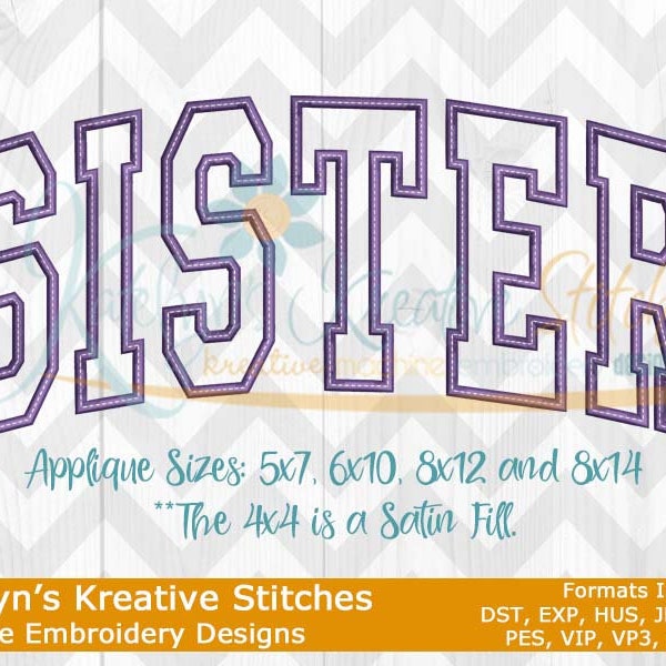 Sister Embroidery Kit - Etsy UK