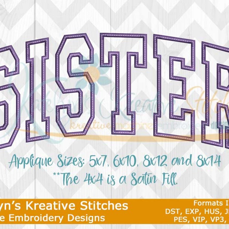 Sister Embroidery - Etsy