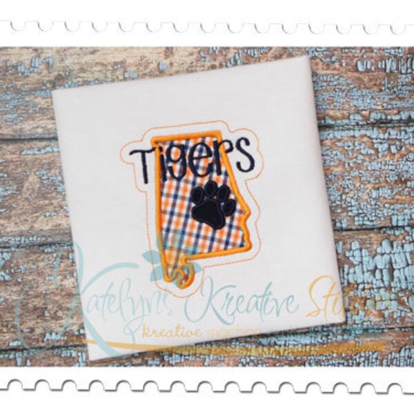 State Applique - Etsy