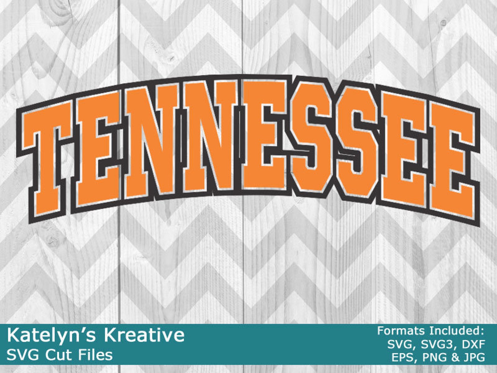 Tennessee Arched SVG Files - Etsy
