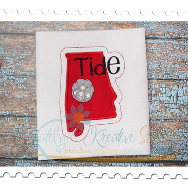 State Applique - Etsy