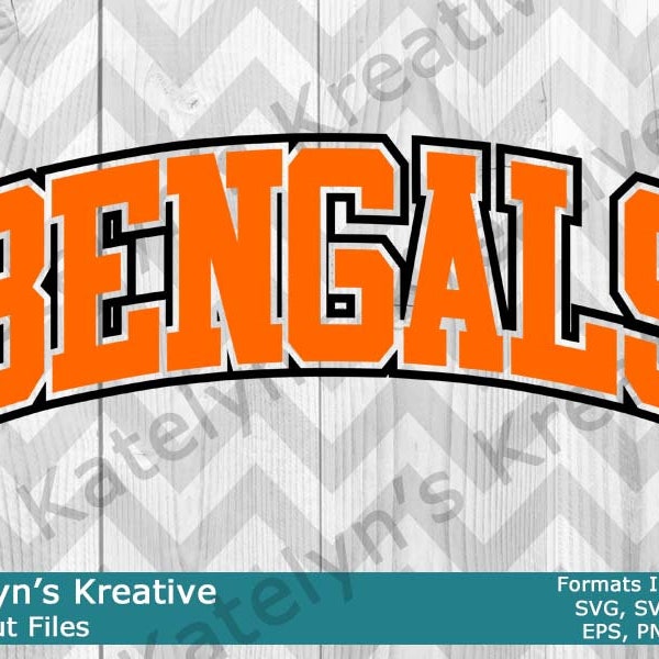 Bengals Logo Svg - Etsy