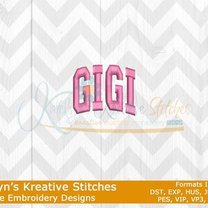 Gigi Arched Embroidery - Etsy