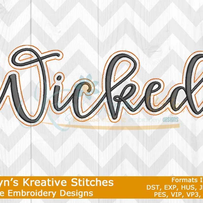 Wicked Embroidery - Etsy