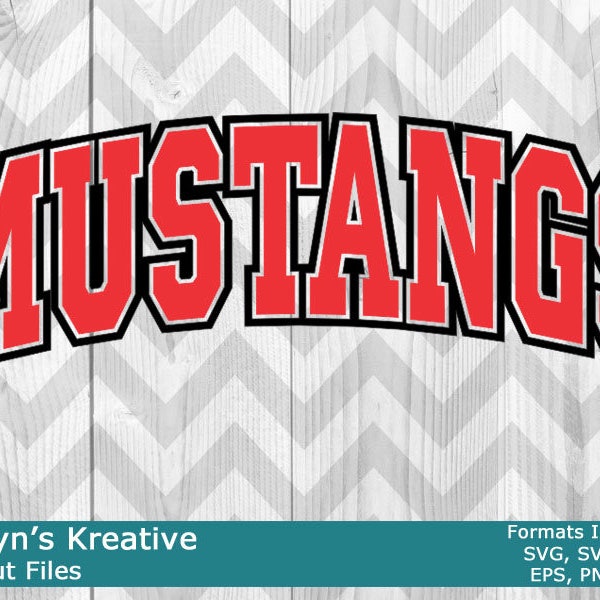 Mustang Svg - Etsy