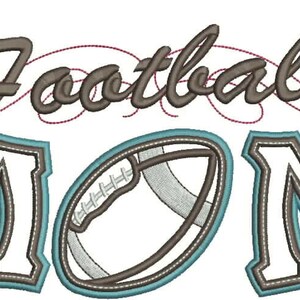 Football Mom Applique With a Twist - Etsy