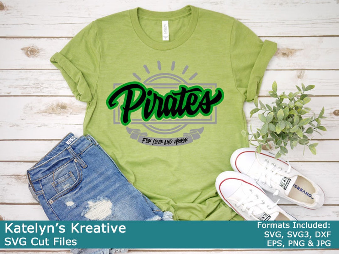 Pirates Script Rectangle SVG Files - Etsy