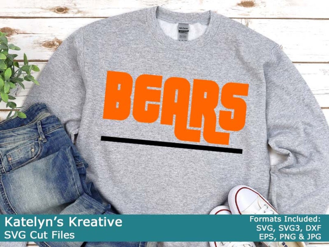 Bears Team Mascots - SVG, SVG3, PNG, JPG, Sublimation - Etsy