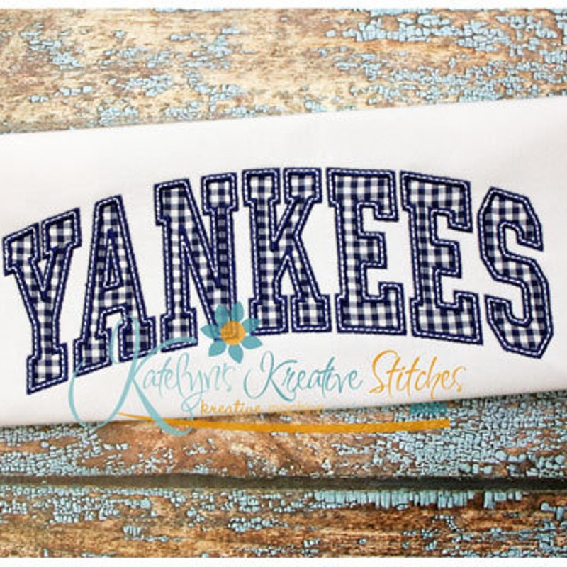 Yankees Embroidery Design - Etsy