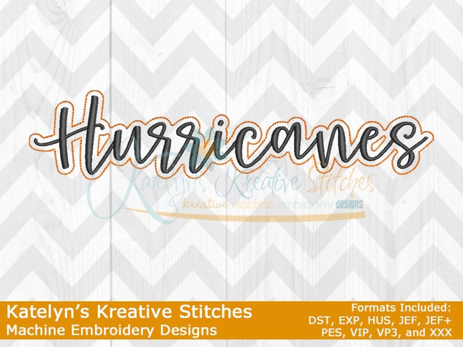Hurricanes Script Machine Embroidery - 2022 Series - Etsy
