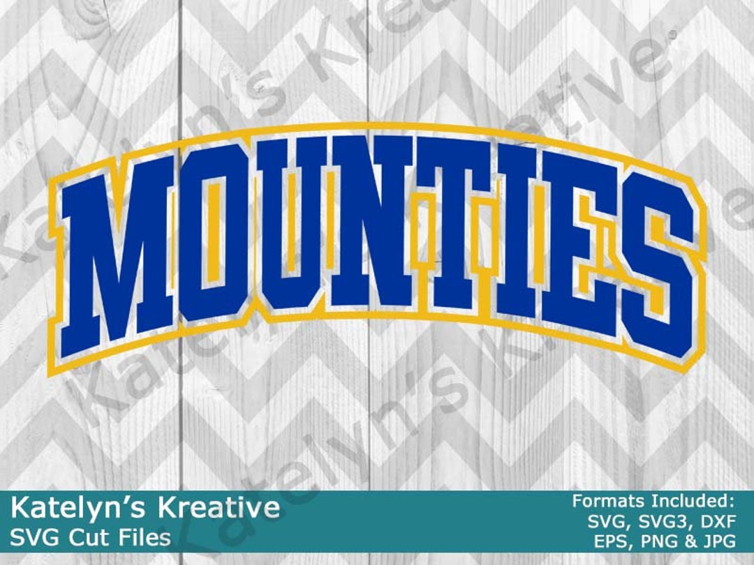 Mounties Arched SVG Files - Etsy