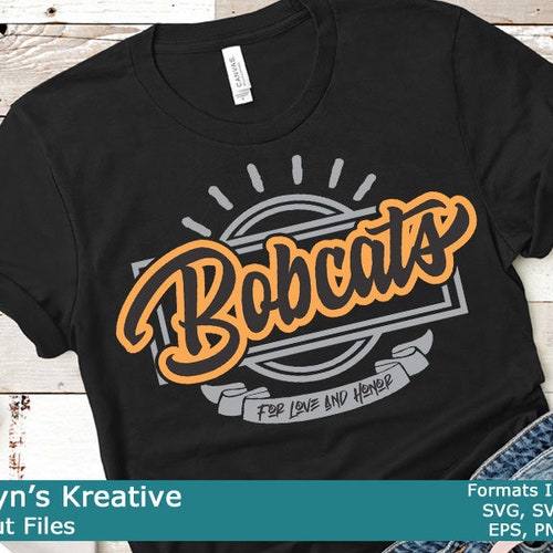 Bobcats Arched SVG Files - Etsy