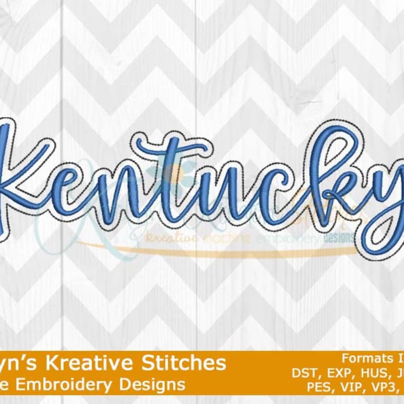 University of Kentucky Embroidery Design - Etsy