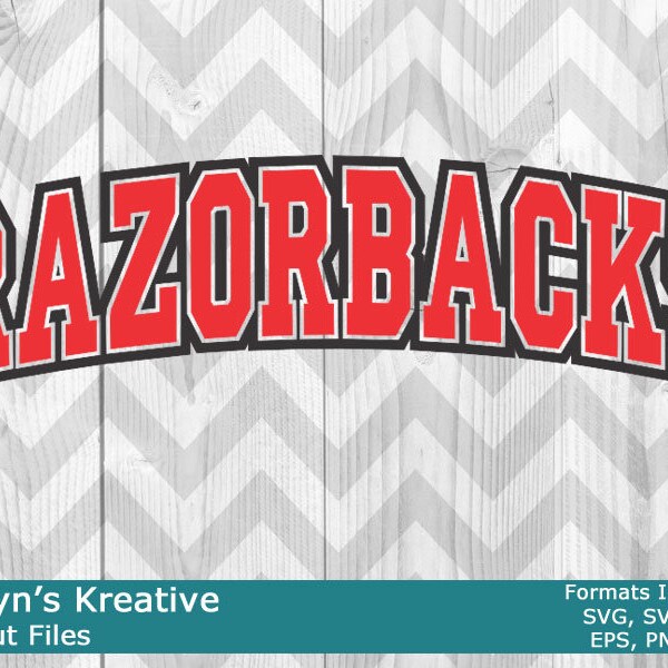 Razorbacks Svg - Etsy