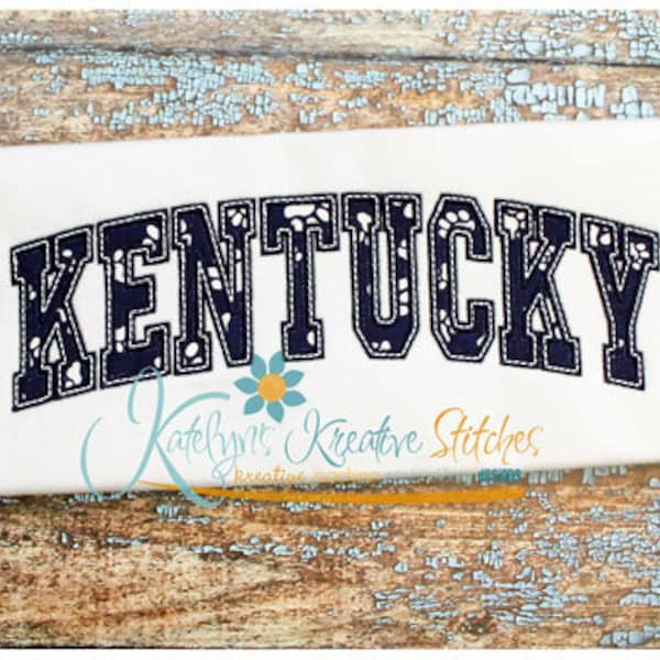 University of Kentucky Embroidery Design - Etsy
