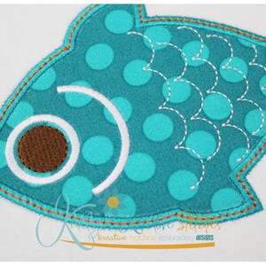 Fish Applique - Etsy