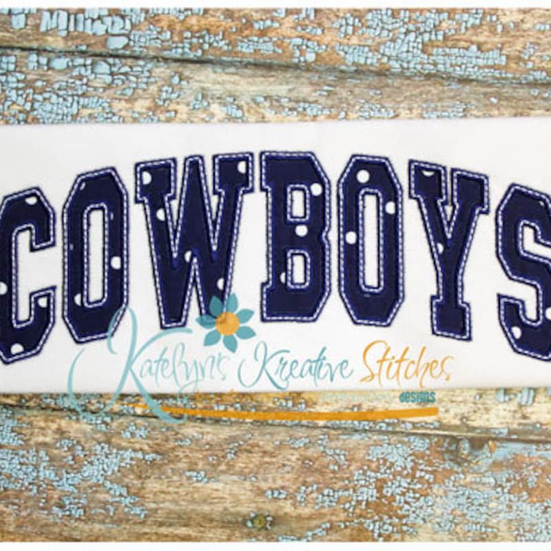 Cowboy Applique - Etsy