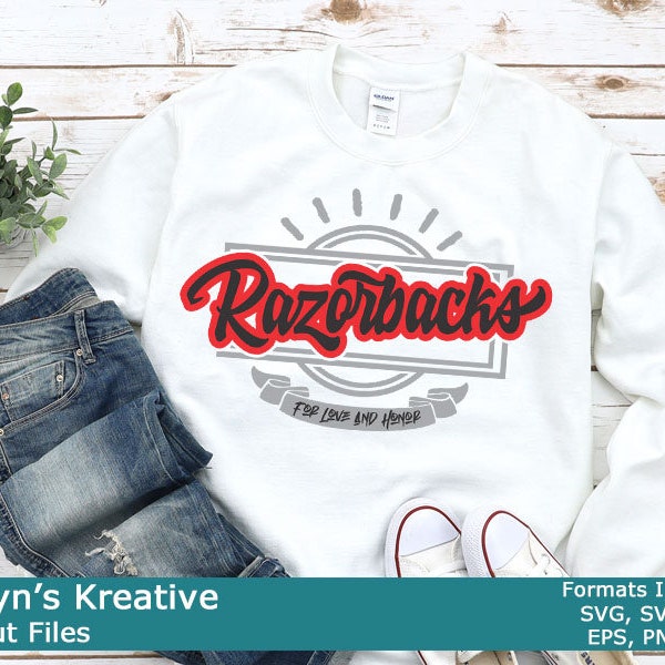 Razorbacks Svg - Etsy