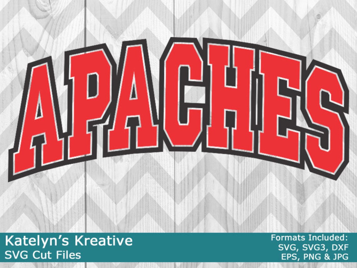 Apaches Arched SVG Files - Etsy