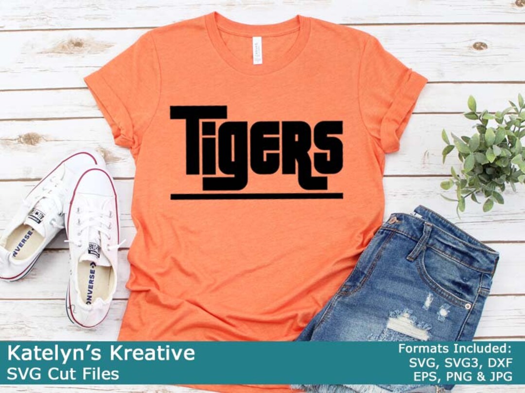 Tigers Team Mascots - SVG, SVG3, PNG, JPG, Sublimation - Etsy