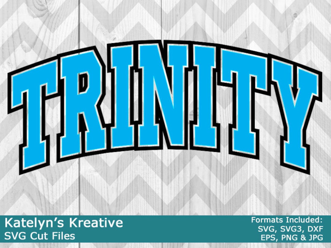 Trinity Arched SVG Files - Etsy