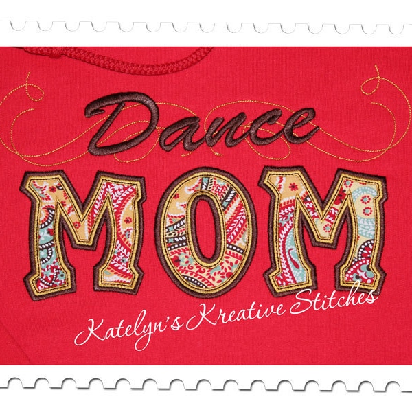Dance Applique - Etsy