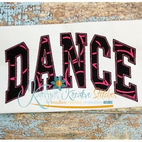 Dance Applique - Etsy