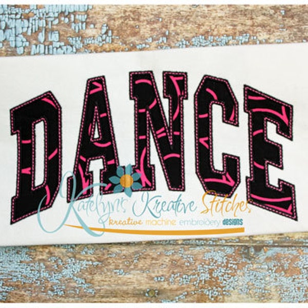Dance Applique - Etsy