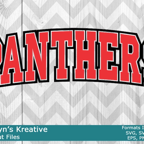 Basketball SVG Panthers Basketball Logo Design Download Files - Etsy