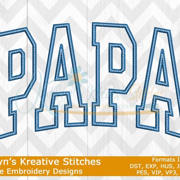 Papa Embroidery - Etsy