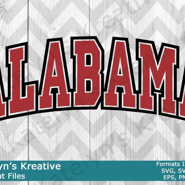 Alabama Svg - Etsy