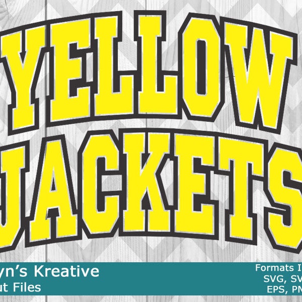 St. Martin Yellow Jackets Svg - Etsy