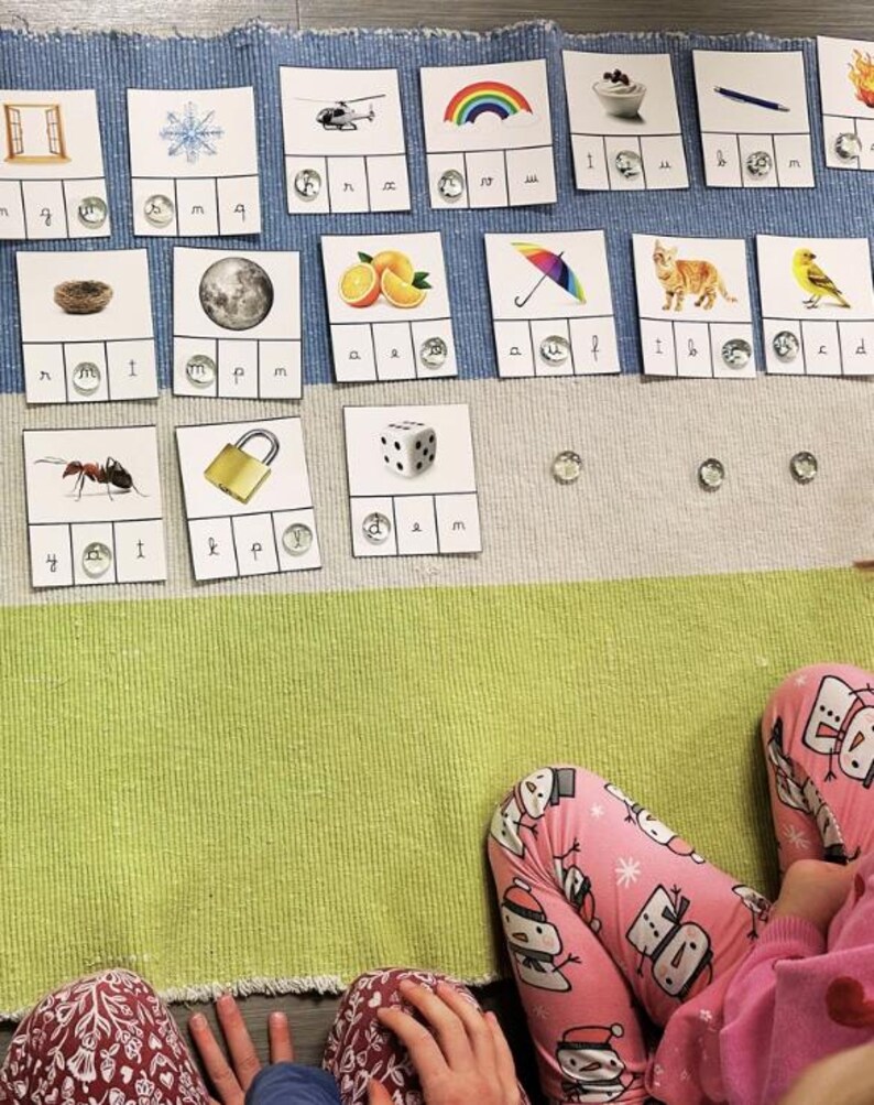 Beginning Letter Sound Clip Cards | Montessori Phonics Activity - Print ...