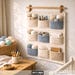 Crochet Wall Organizer Pattern – Hanging Pocket Storage, Minimalist ...
