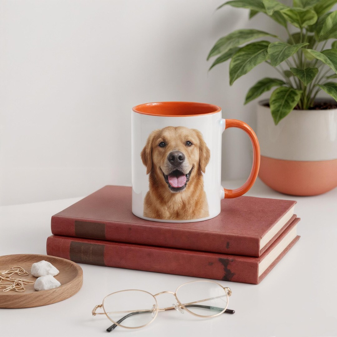 Personalized Dog Mug | Custom Dog Mug Gift | Artisan Pet Coffee Cup ...