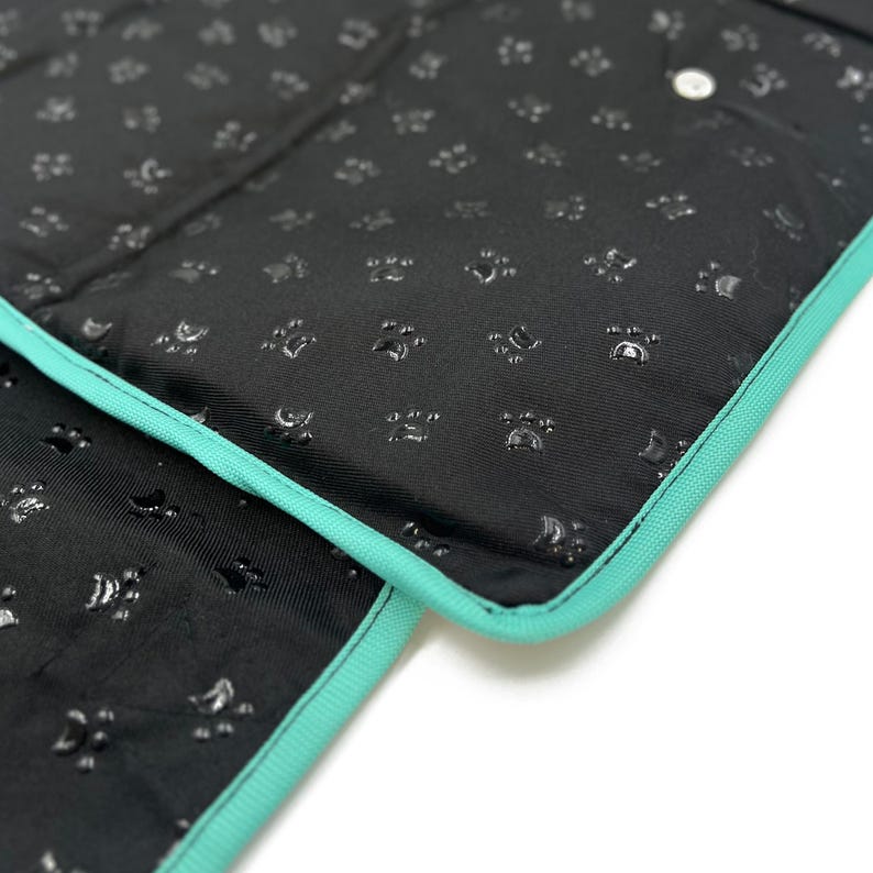 Foldable Dog Settle Mat | Water-resistant Oxford Canvas, Portable Mat ...