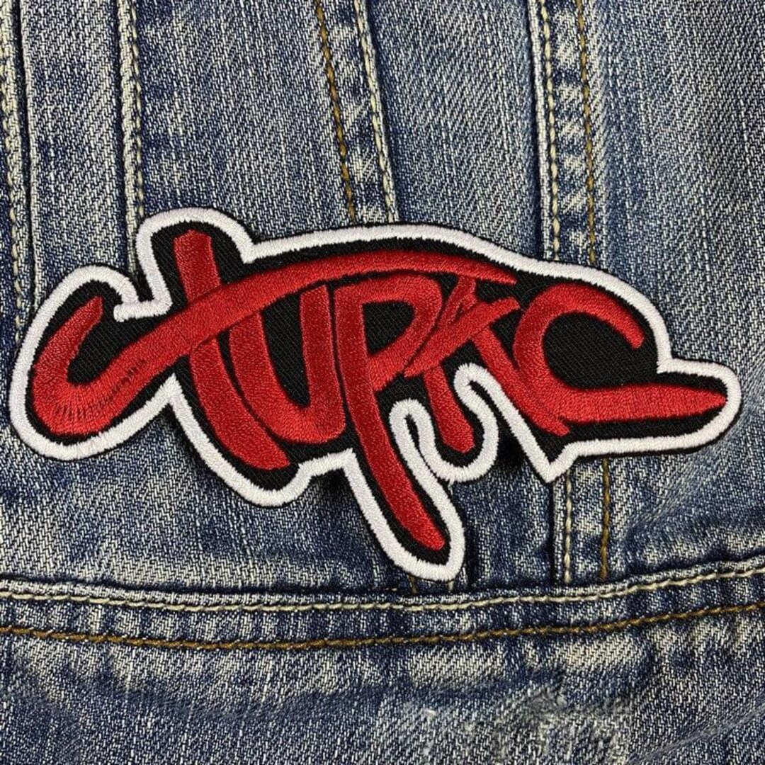 Tupac 2pac Graffiti Embroidered Patch Badge Applique Iron On - Etsy
