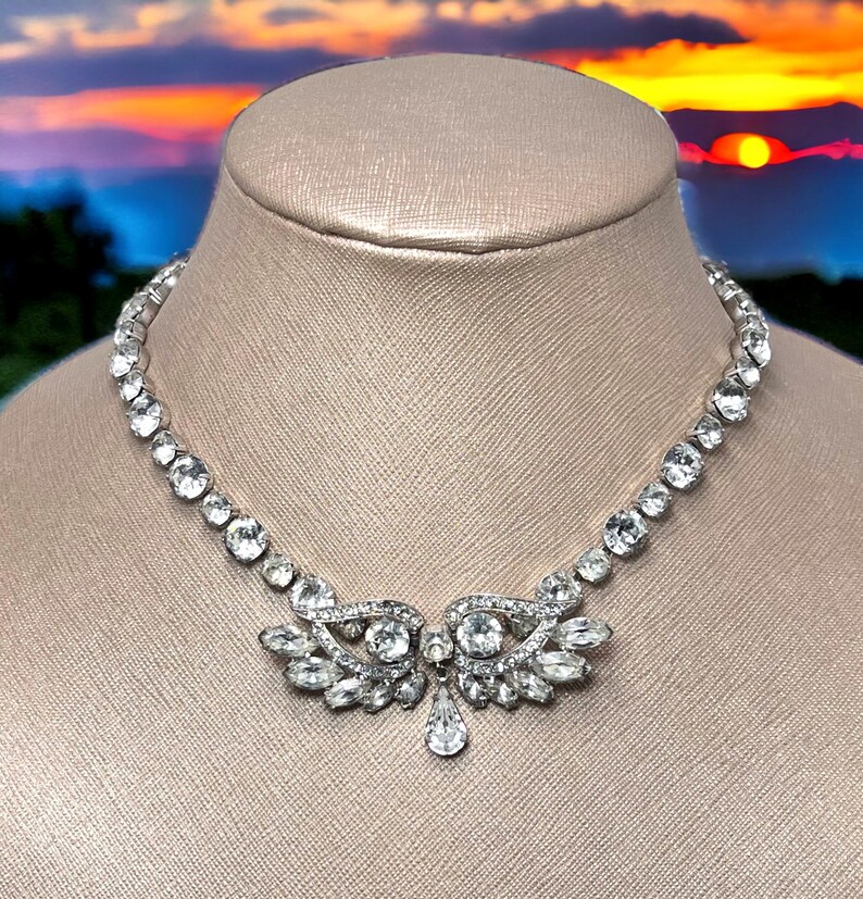 EISENBERG Delectable & Dazzling Vintage Sparkling Crystal Clear ...