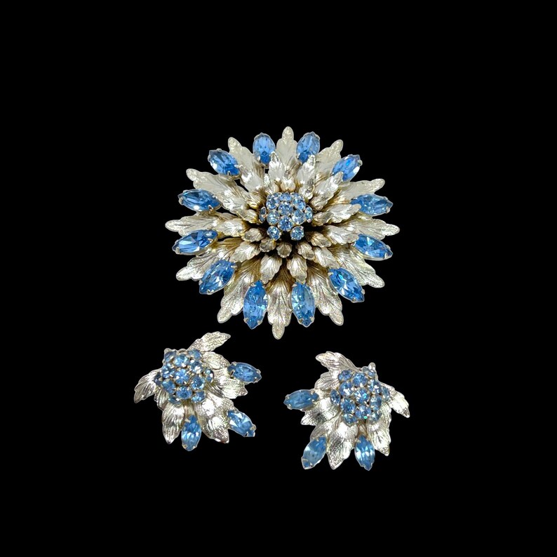 AMAZING Vintage Laroco La Roco Flower Floral Pin Brooch - Etsy